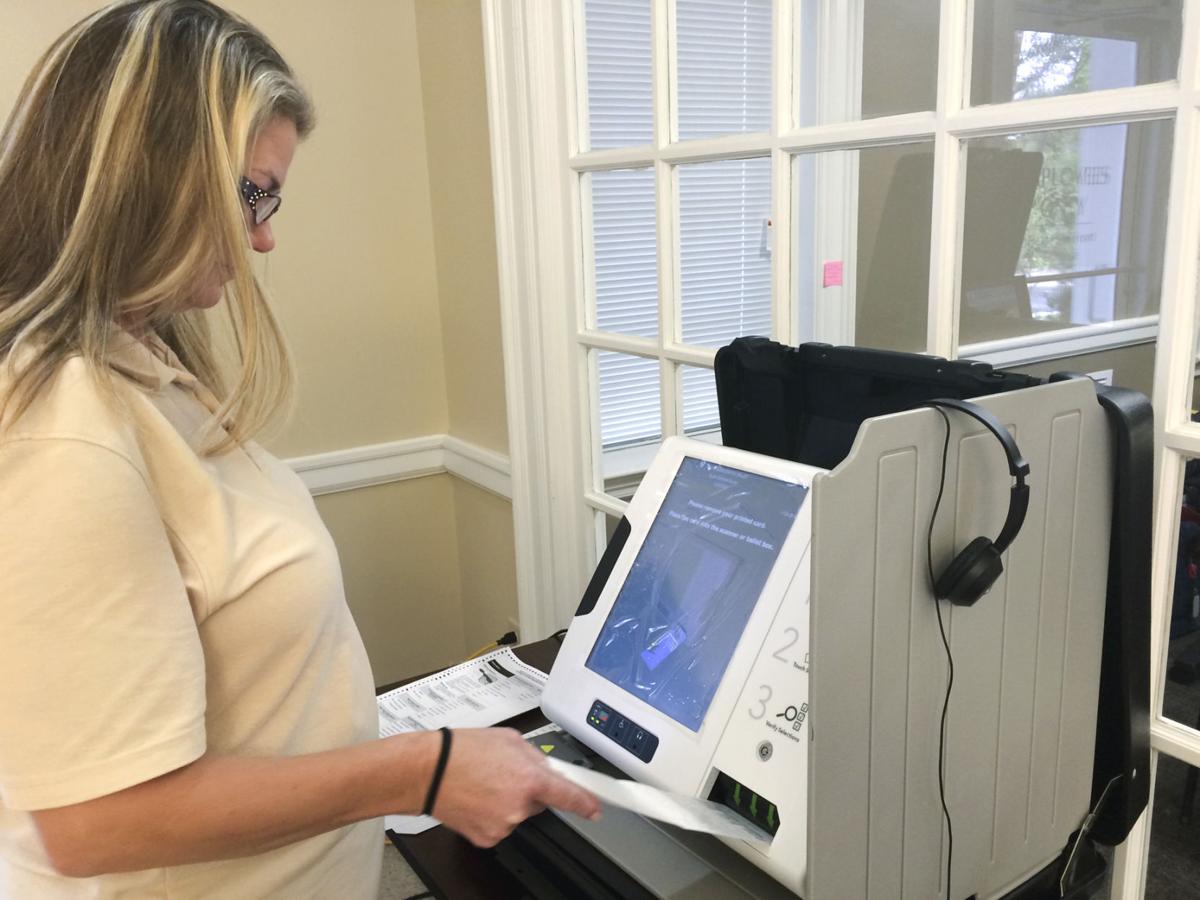 Orangeburg County testing voting machines