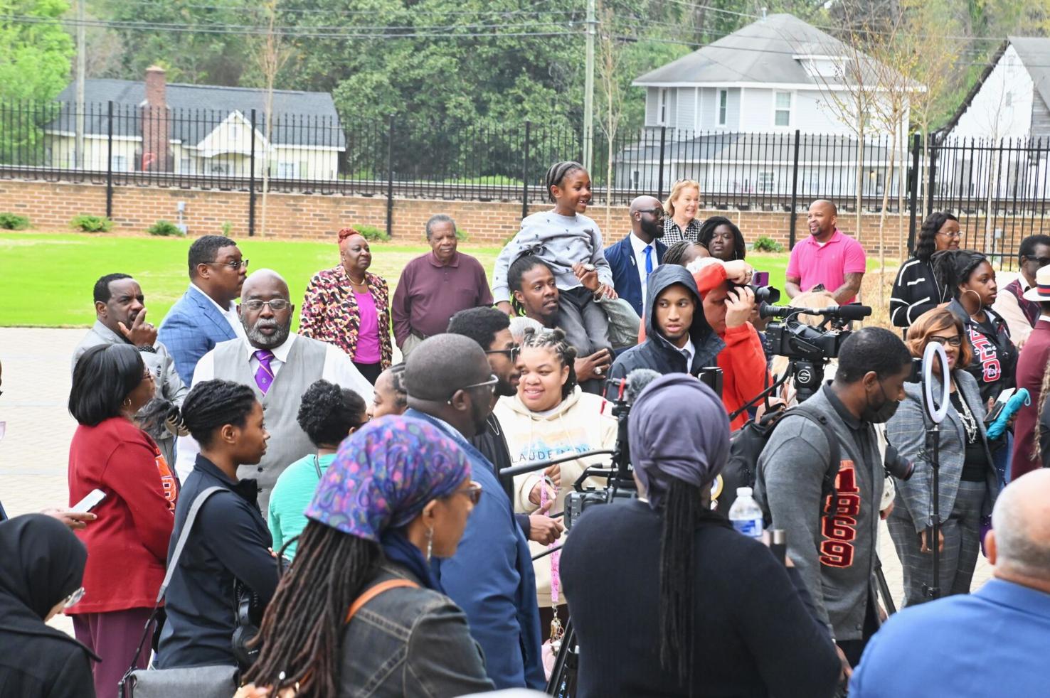 IN PHOTOS: Claflin cuts ribbon on new student center Friday
