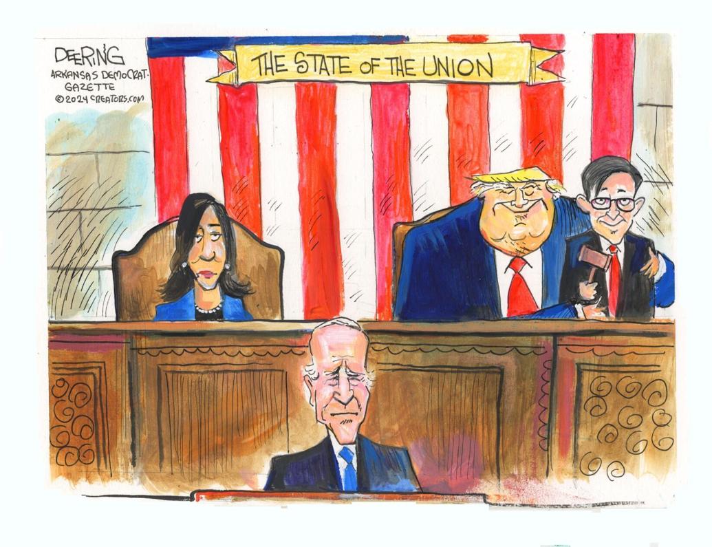 8 cartoons debate Joe Biden's State of the Union