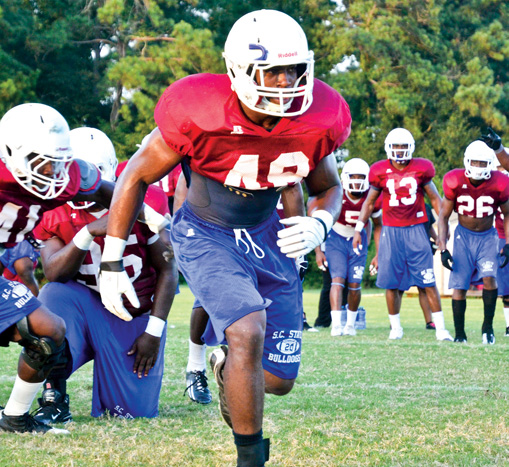 S.C. State Bulldogs bring intensity to preseason camp