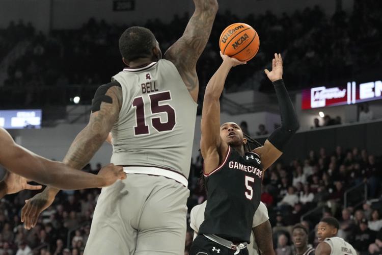 Gamecocks beat Miss. St 93-89 in OT to finish regular season