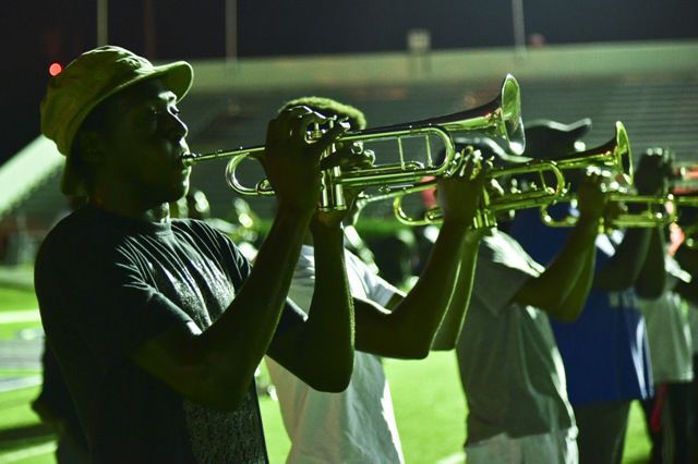 In Photos: The Marching "101" prep for homecoming