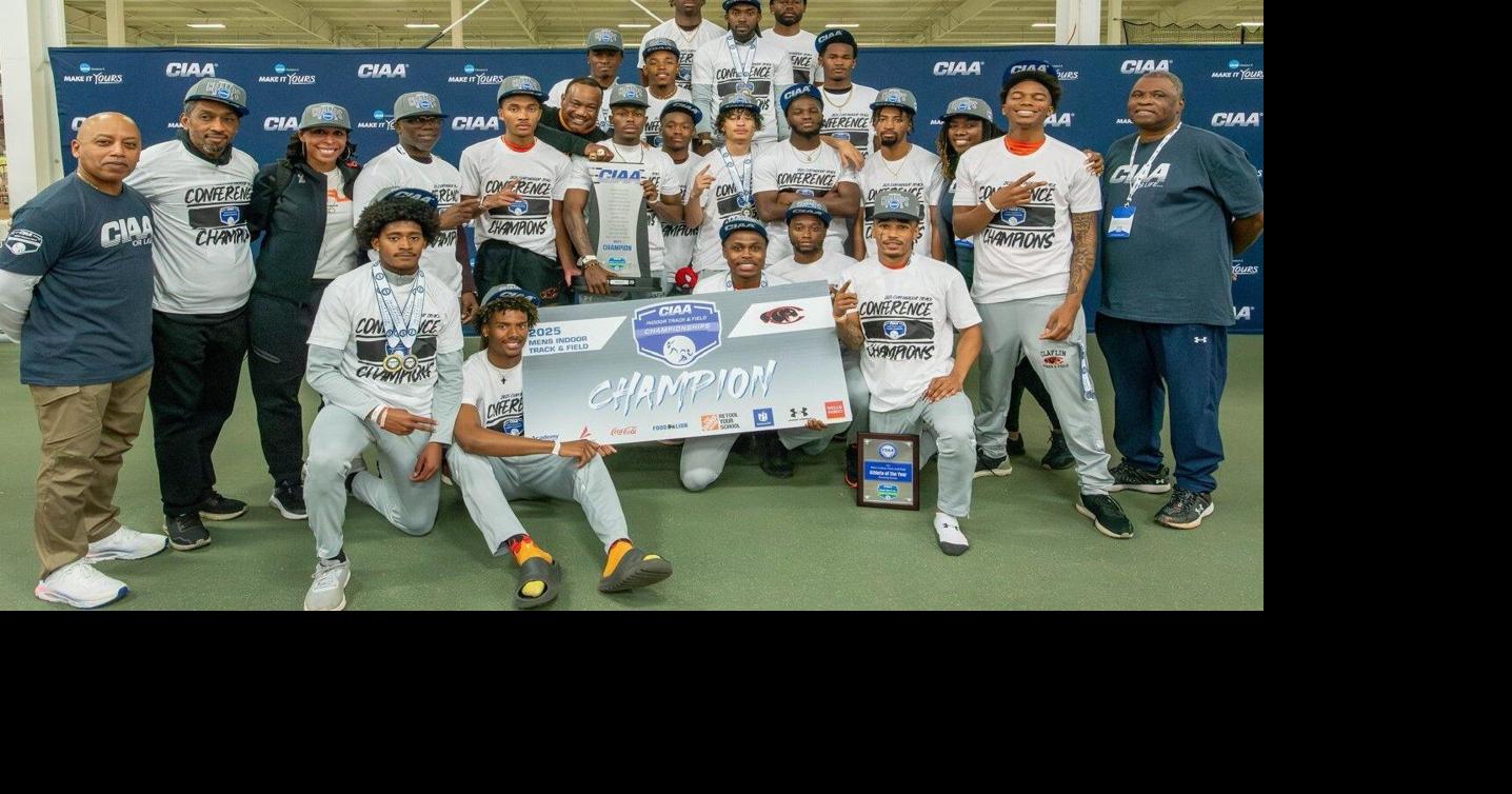 Claflin Panthers win third CIAA indoor track championship