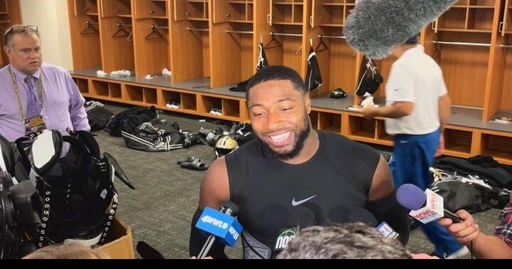 Ellis Merriweather Locker Room Interview