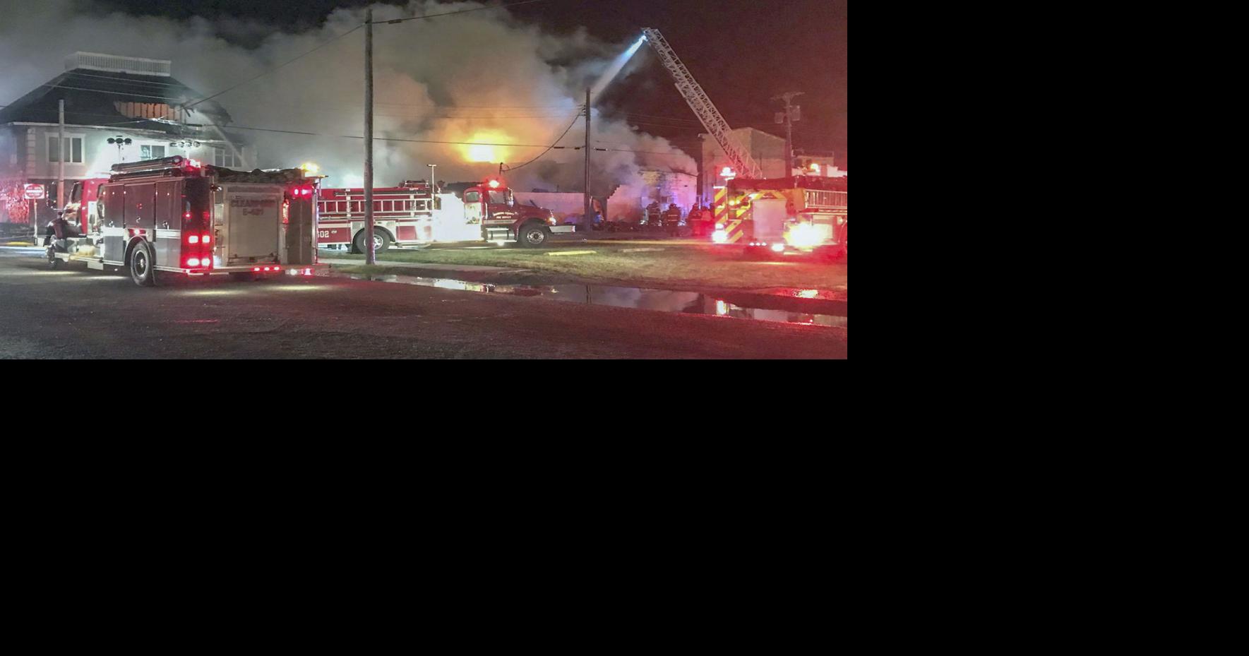 Downtown buildings burned; fire hits Bamberg, cause investigated