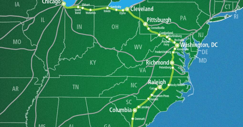 Amtrak launches the Floridian, combines routes