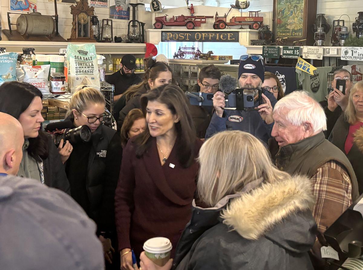 Haley local visits score in New Hampshire