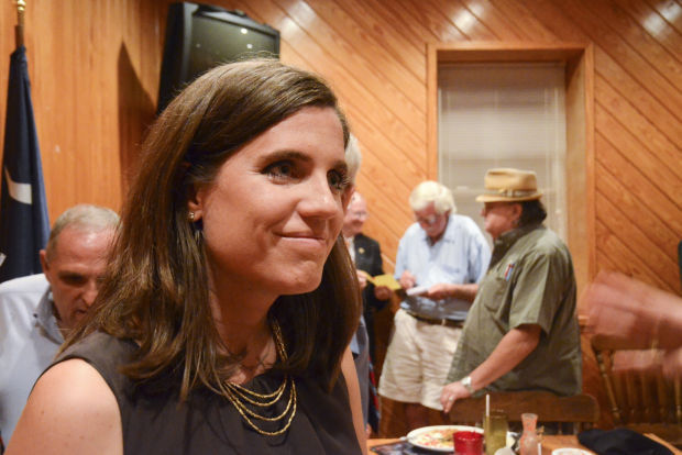 First female graduate of The Citadel presents case for Graham’s seat