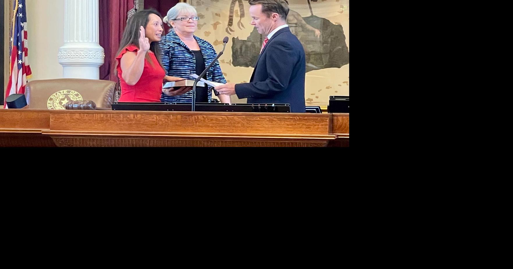 Texas House Member Deployed on Active Duty Has Wife Sworn in as ...