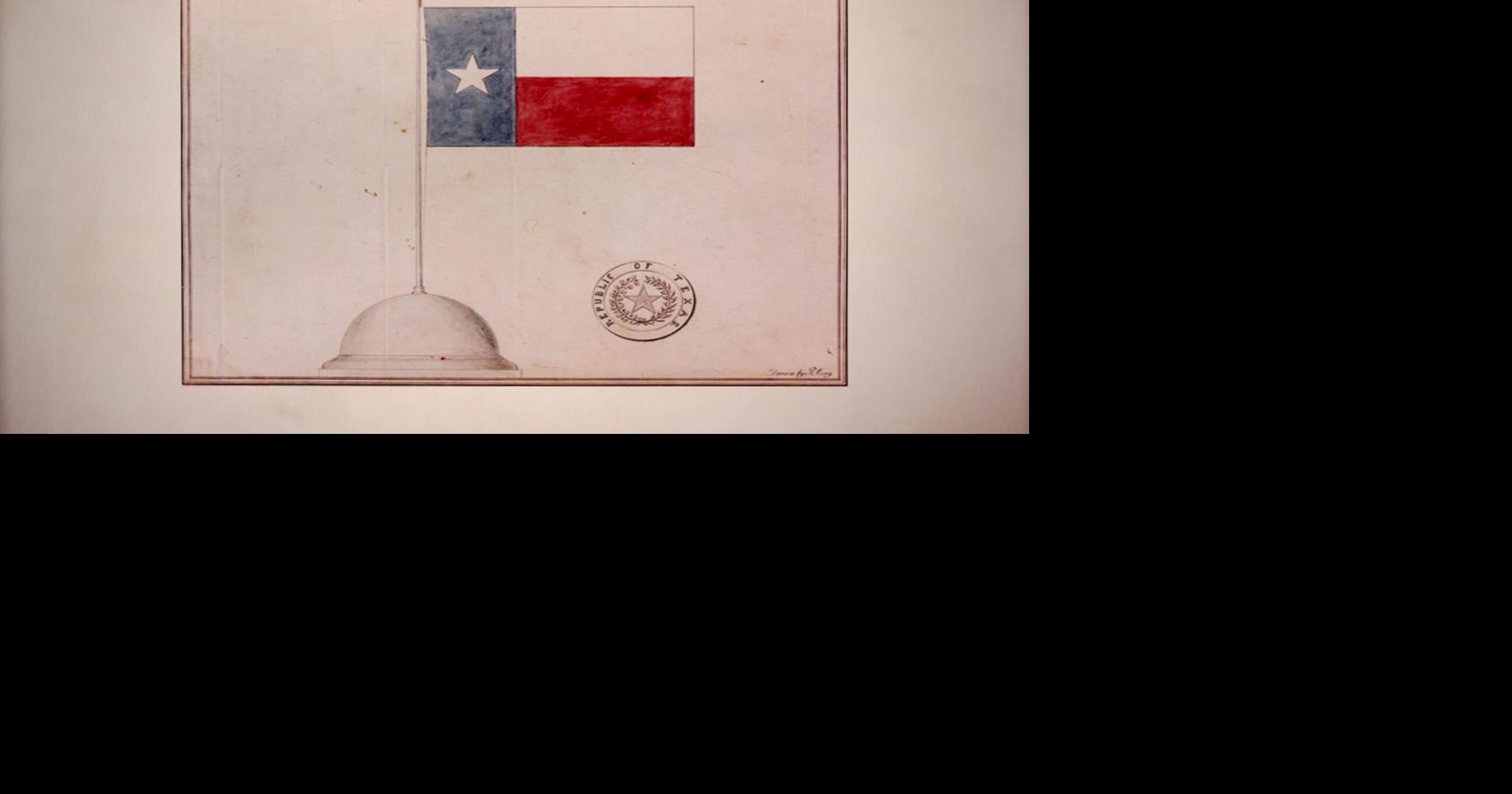 Today in Texas History: The Lone Star Flag Adopted by the Republic of ...