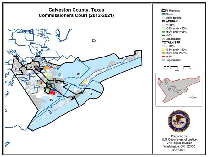 Galveston County To Appeal Ruling That Redistricting Map Violated