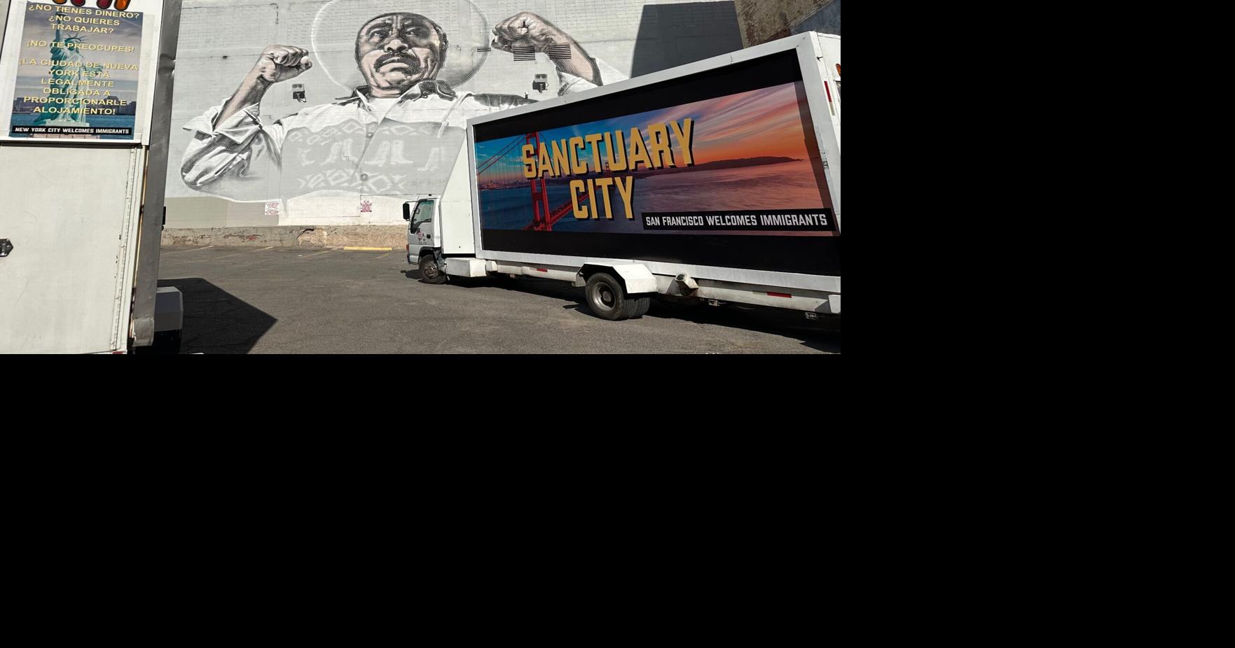 San Francisco 'Sanctuary City' Billboard Erected in El Paso | Border ...