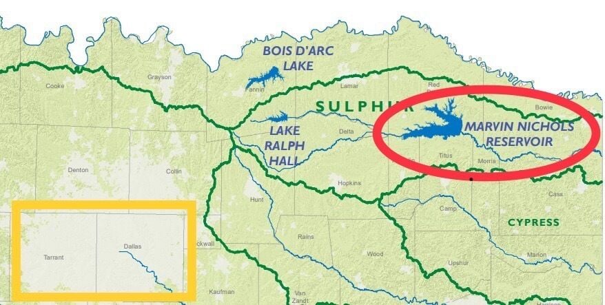 Battle Rages On Over Marvin Nichols Reservoir Project After 20-Year ...