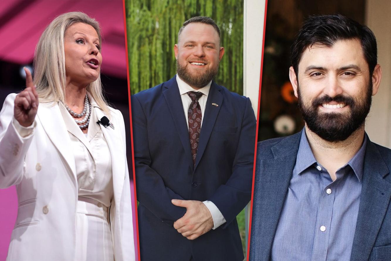 Leigh Wambsganss, Taylor Rehmet, and John Huffman | | The Texan