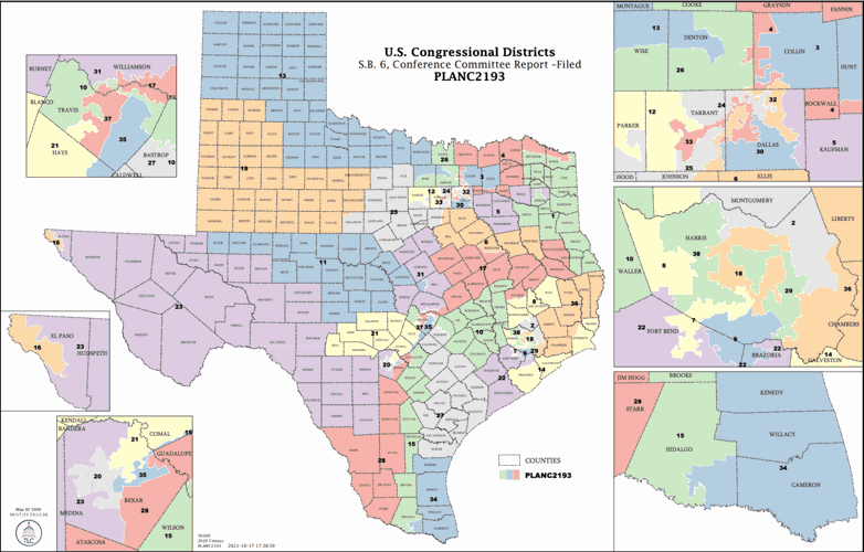 Texas Legislature Approves New Congressional Map | 87th Session | The Texan