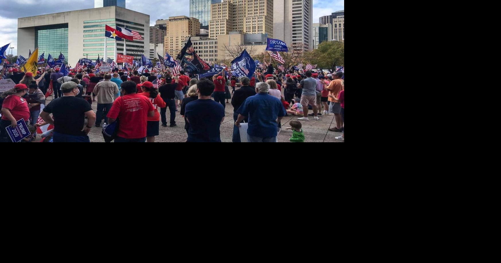 Trump Supporters Protest Election Results in Downtown Dallas | 2020 ...
