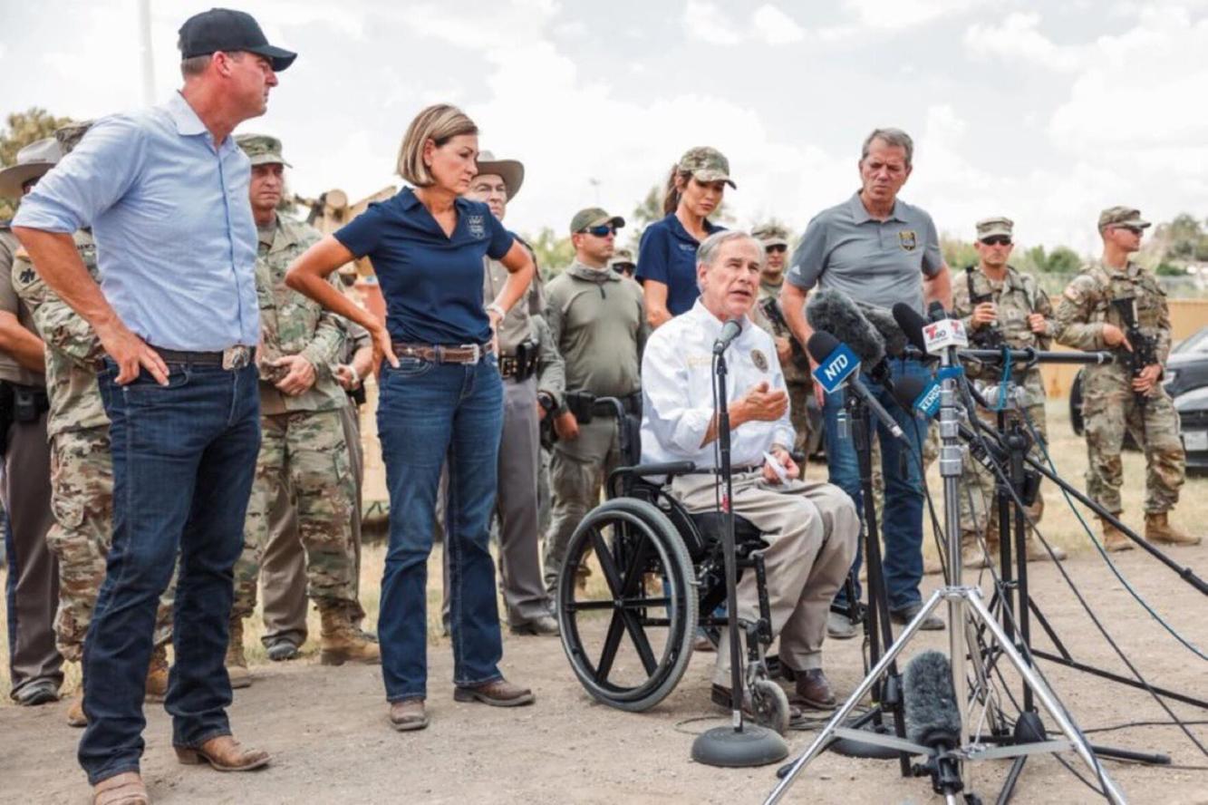 Red State Governors Coalesce in Support of Abbott’s Border Standoff ...