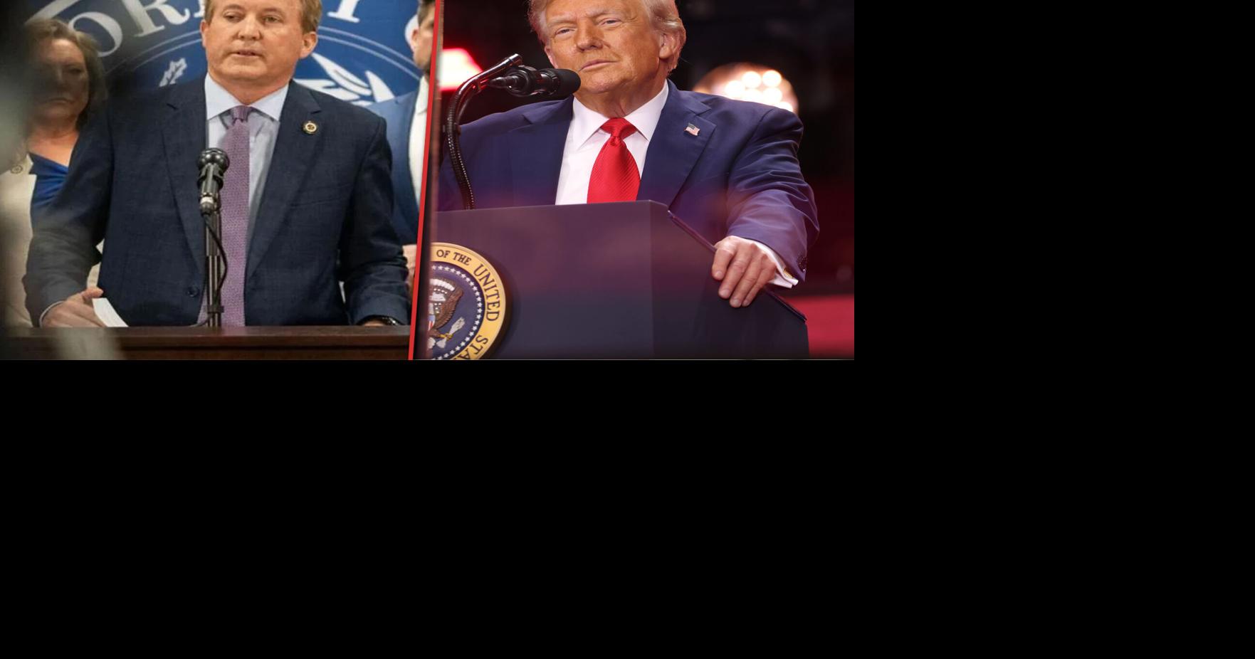 Trump Endorses Paxton Over Cornyn in Texas' U.S. Senate Republican ...