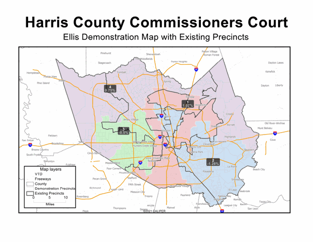 GOP Commissioner Blasts Proposed Harris County Redistricting Map as ...
