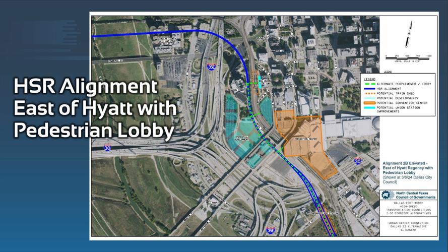 New High-Speed Rail Alignment Proposed for Line Between Dallas and Fort ...