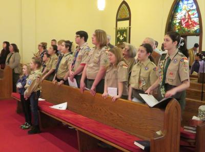 Pack 9 and Troop 9 Scouts, Graham, celebrate Scout Sunday | News ...