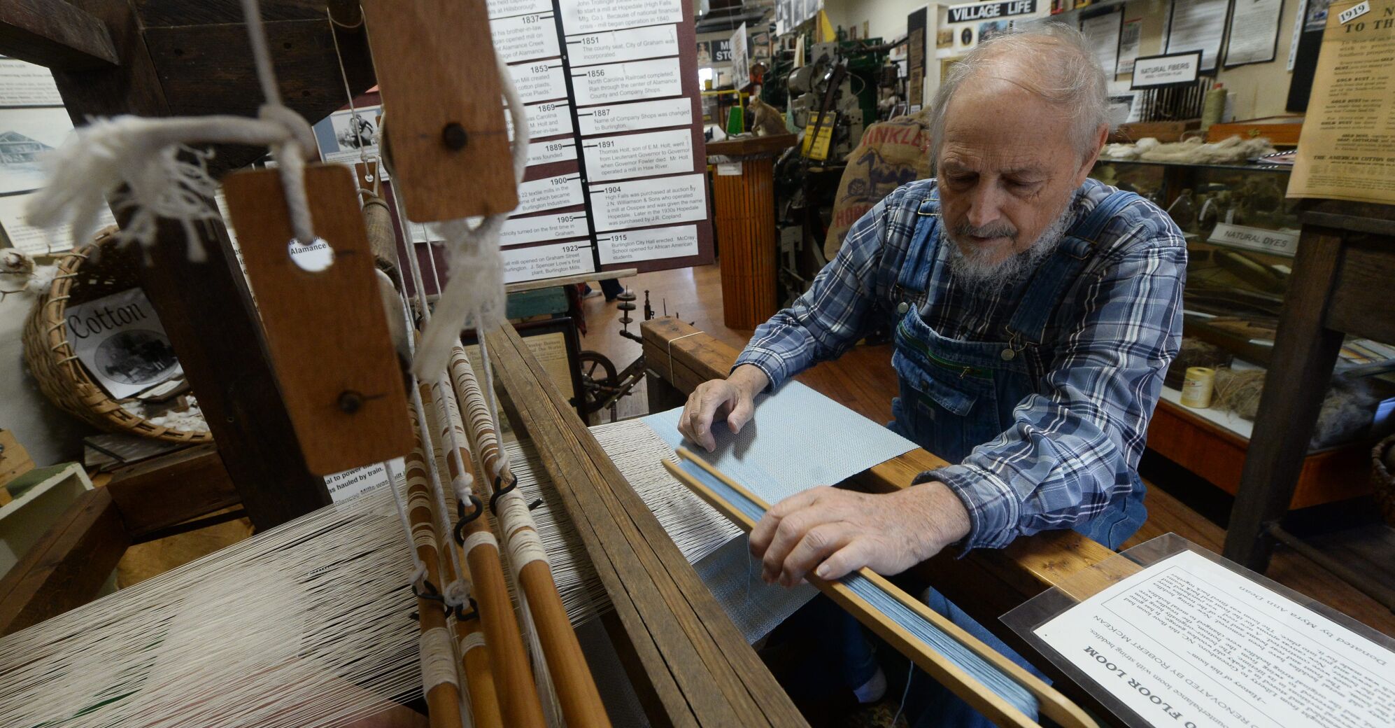 PHOTOS: Textile Heritage Week at Historic Glencoe | News | thetimesnews.com