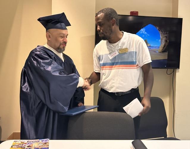 Inmate awarded high school diploma from ACC | Education | thetimesnews.com