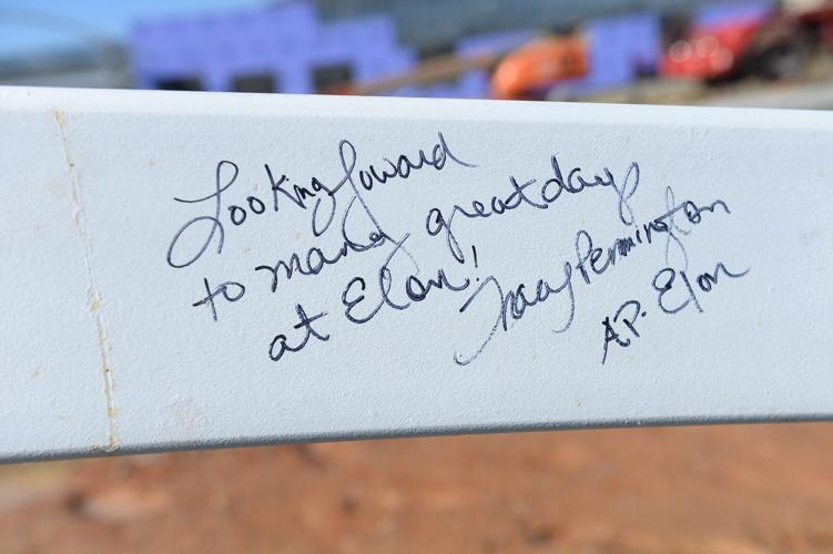 Photos: Topping Out Ceremony for the new Elon Elementary School | News ...