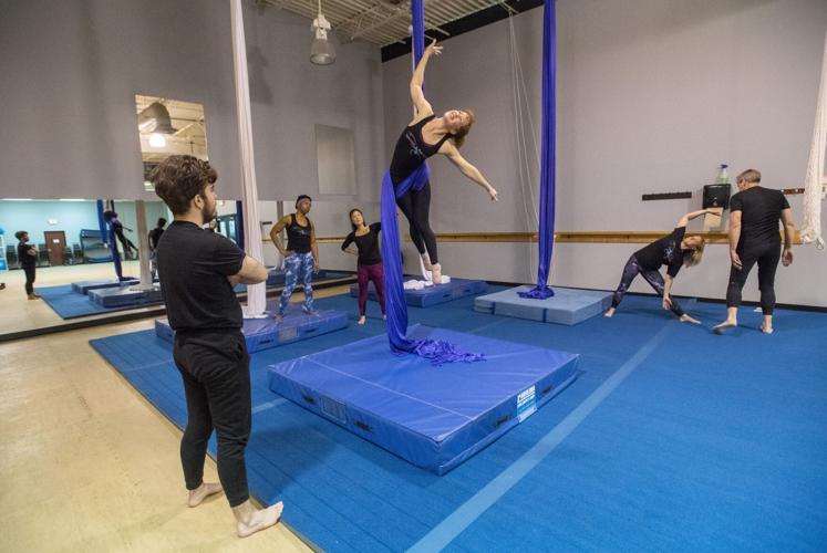 In the air at Burlington's Upside Aerial Arts | Entertainment ...