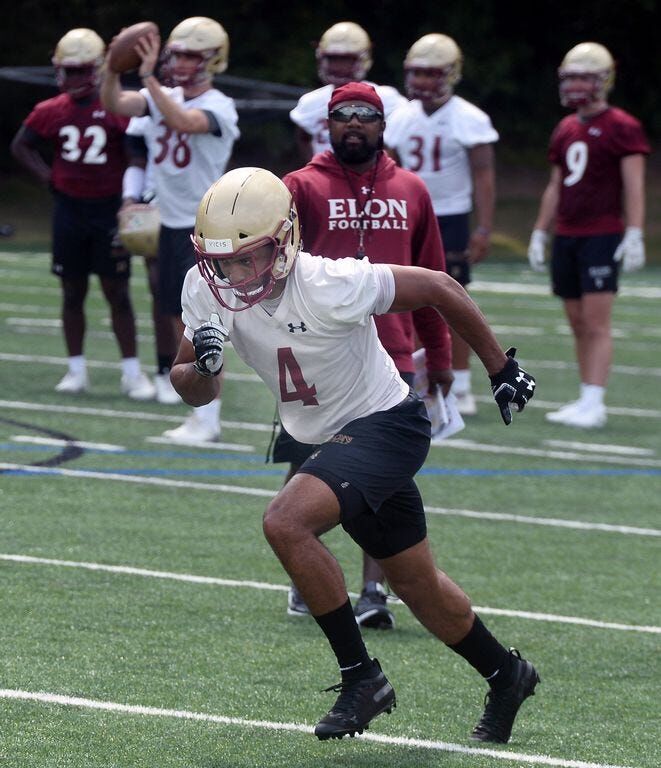 Elon opens football practice with Greene on the move | Sports ...