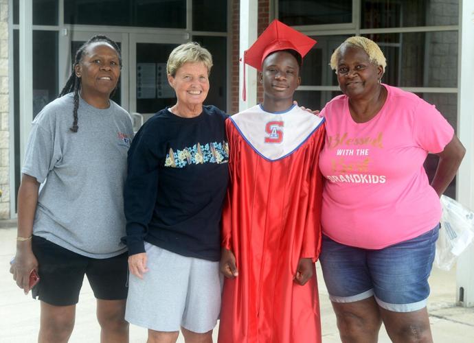 PHOTOS: Drive-up cap and gown picture day for Southern Alamance High ...