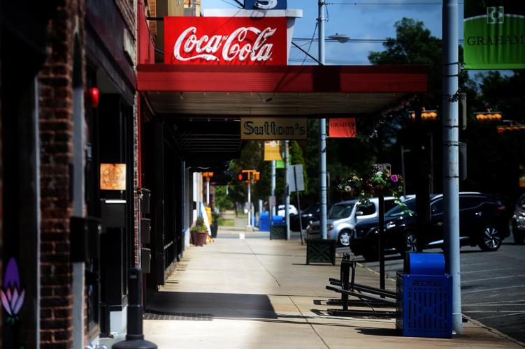 PHOTOS: Quiet and empty downtown Graham amid the coronavirus pandemic ...
