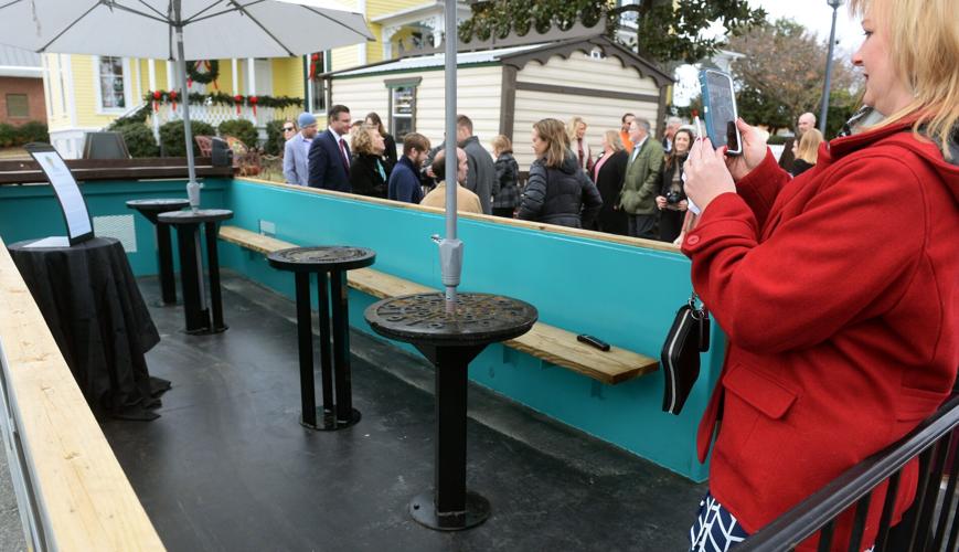 PHOTOS: City of Graham Mobile Parklet Ribbon Cutting | News ...