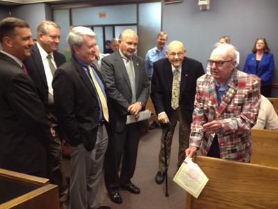 Saying goodbye to a family friend: Coble gets salute in Alamance County ...