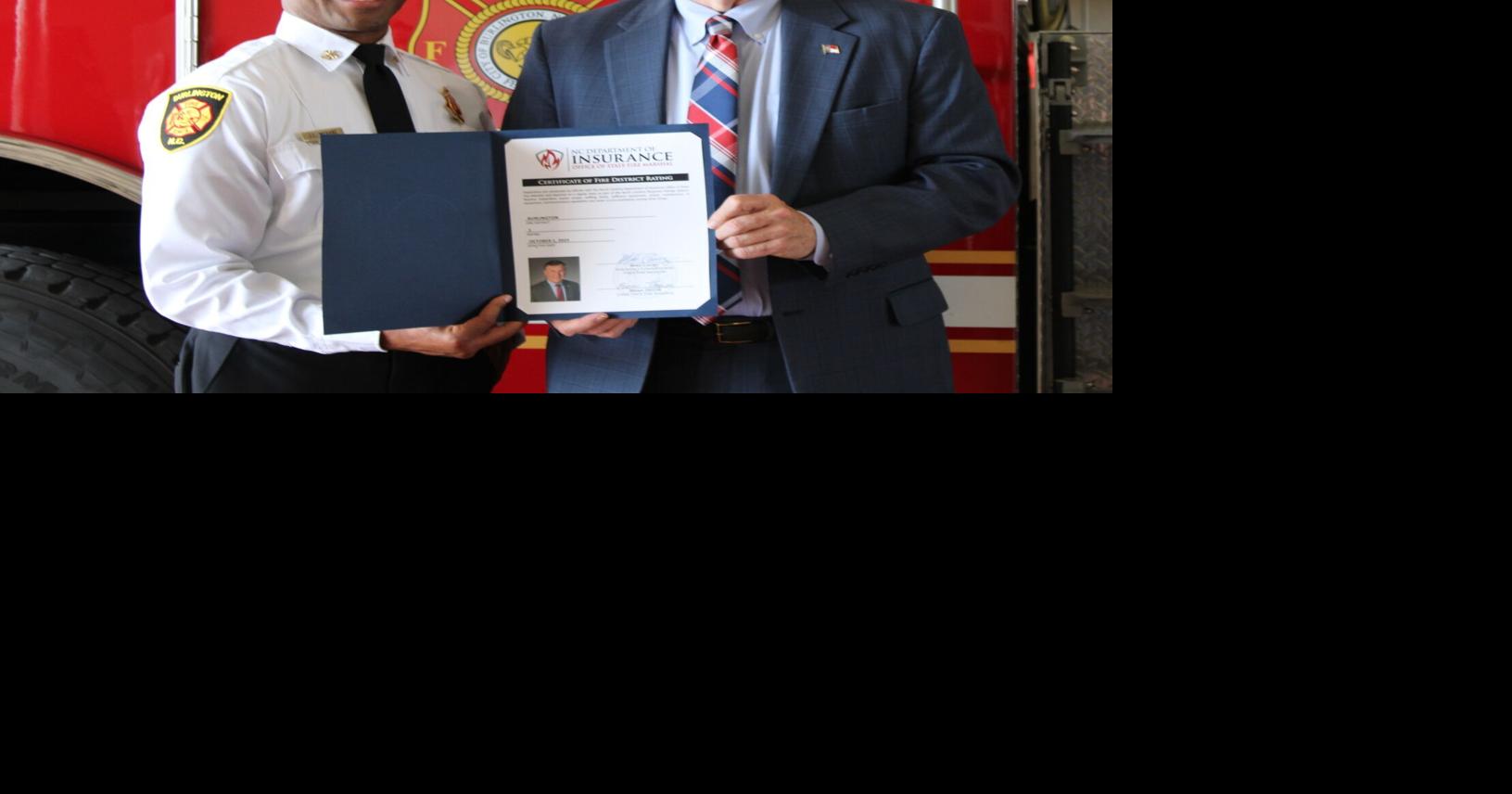 Fire department nets highest rating | Local News | thetimesnews.com