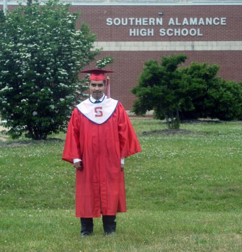 PHOTOS: Drive-up cap and gown picture day for Southern Alamance High graduating seniors | News ...