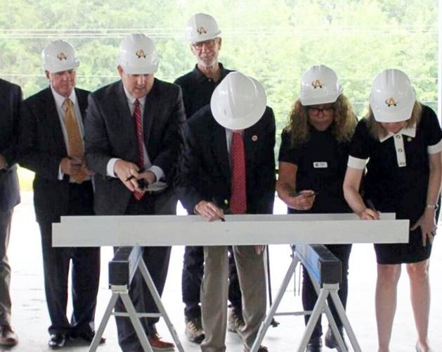 ACC holds beam-signing for Public Safety Training Center | Education ...