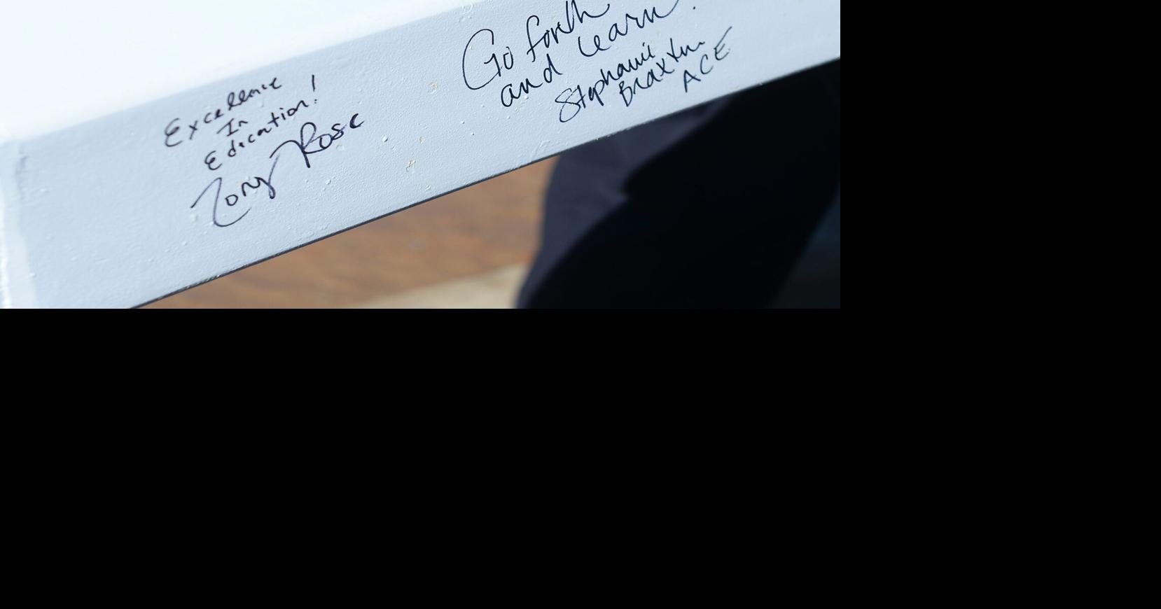 Photos: Topping Out Ceremony for the new Elon Elementary School | News ...