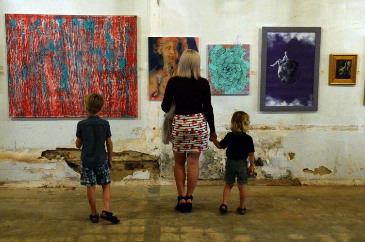 PHOTOS: Merge: Pop-Up Art Exhibition downtown Graham | News ...
