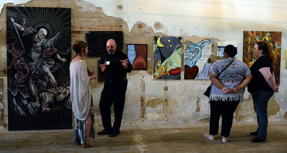 PHOTOS: Merge: Pop-Up Art Exhibition downtown Graham | News ...