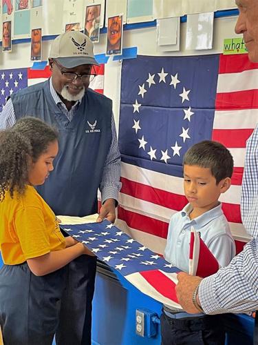 Veterans complete 'Flags for First-Graders' | News | thetimesnews.com