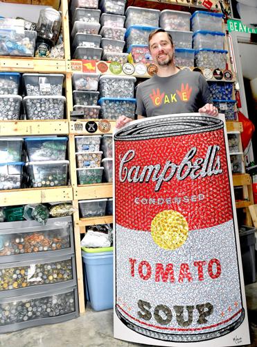 Jamestown man creates art with bottle caps | Features | thetimesnews.com