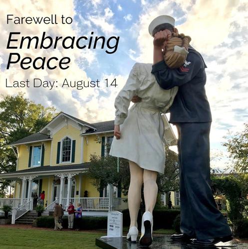 The Scoop: Graham's 'Embracing Peace' statue departing in August; local ...