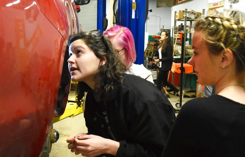 All-girls auto shop class builds skills, confidence | News ...