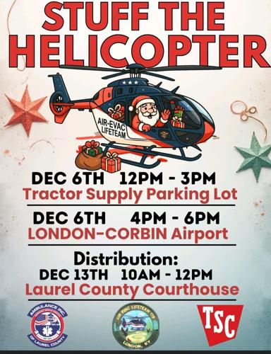 "Stuff the Helicopter" toy drive set for Dec. 6 | Community ...