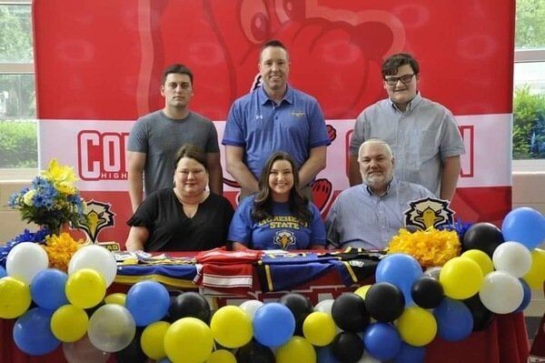 Corbin's Katty Ann Taylor signs with Morehead State University | Local ...