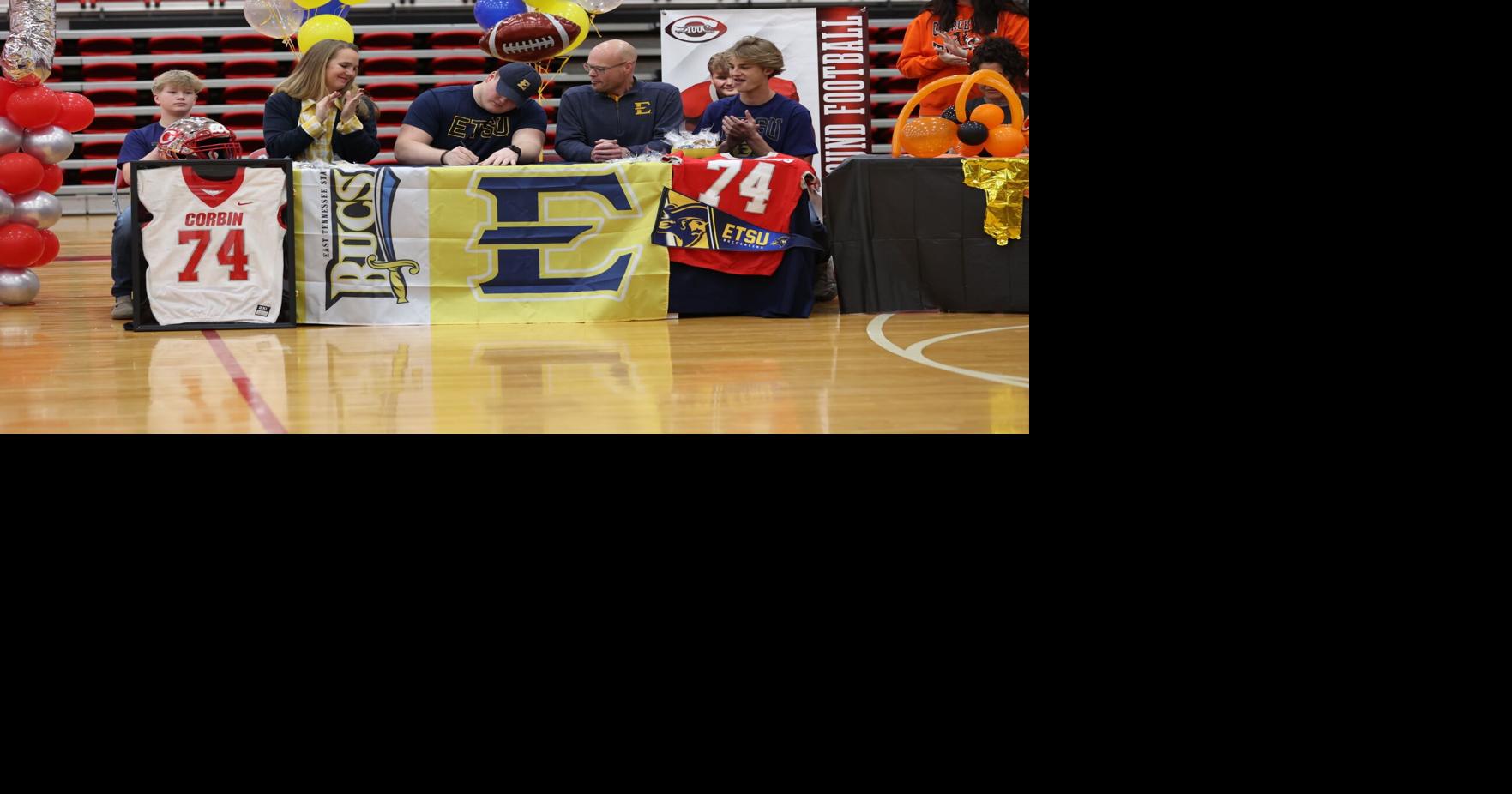 Corbin's Franklin West signs with East Tennessee State University ...