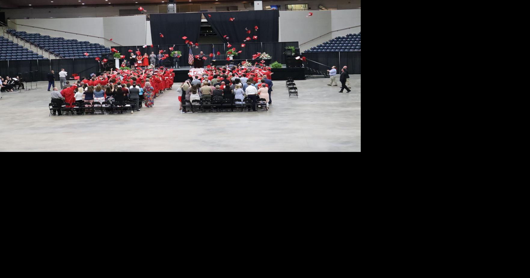 Corbin High School Class of 2023 celebrates graduation at Corbin Arena ...