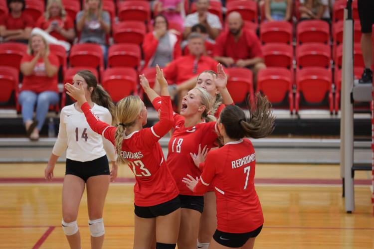 Lady Redhounds remain unbeaten, survive five-set thriller against PSW | Sports | thetimestribune.com