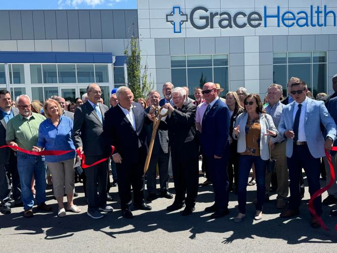 Local, state, and federal leaders show support at Grace Health ribbon ...